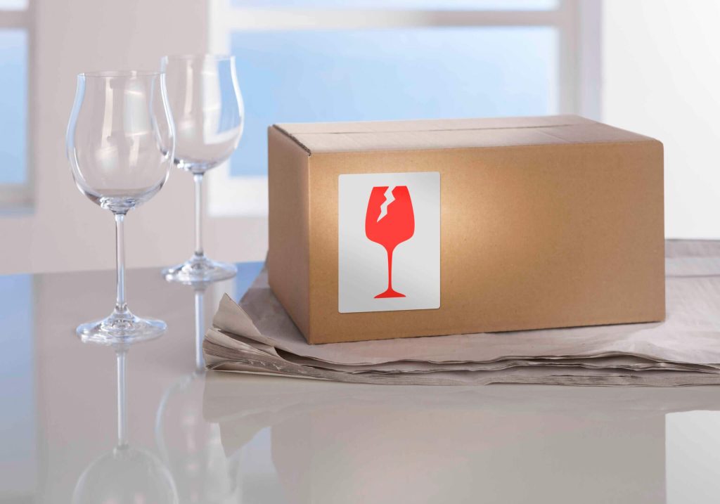 7251- Etichette Per Pacchi E Spedizioni In Rotolo Prestampate - Simbolo ...